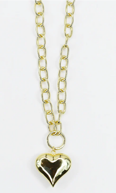 Heartbreaker Gold Chain Necklace - Treasure Jewels – Casa Creek Boutique